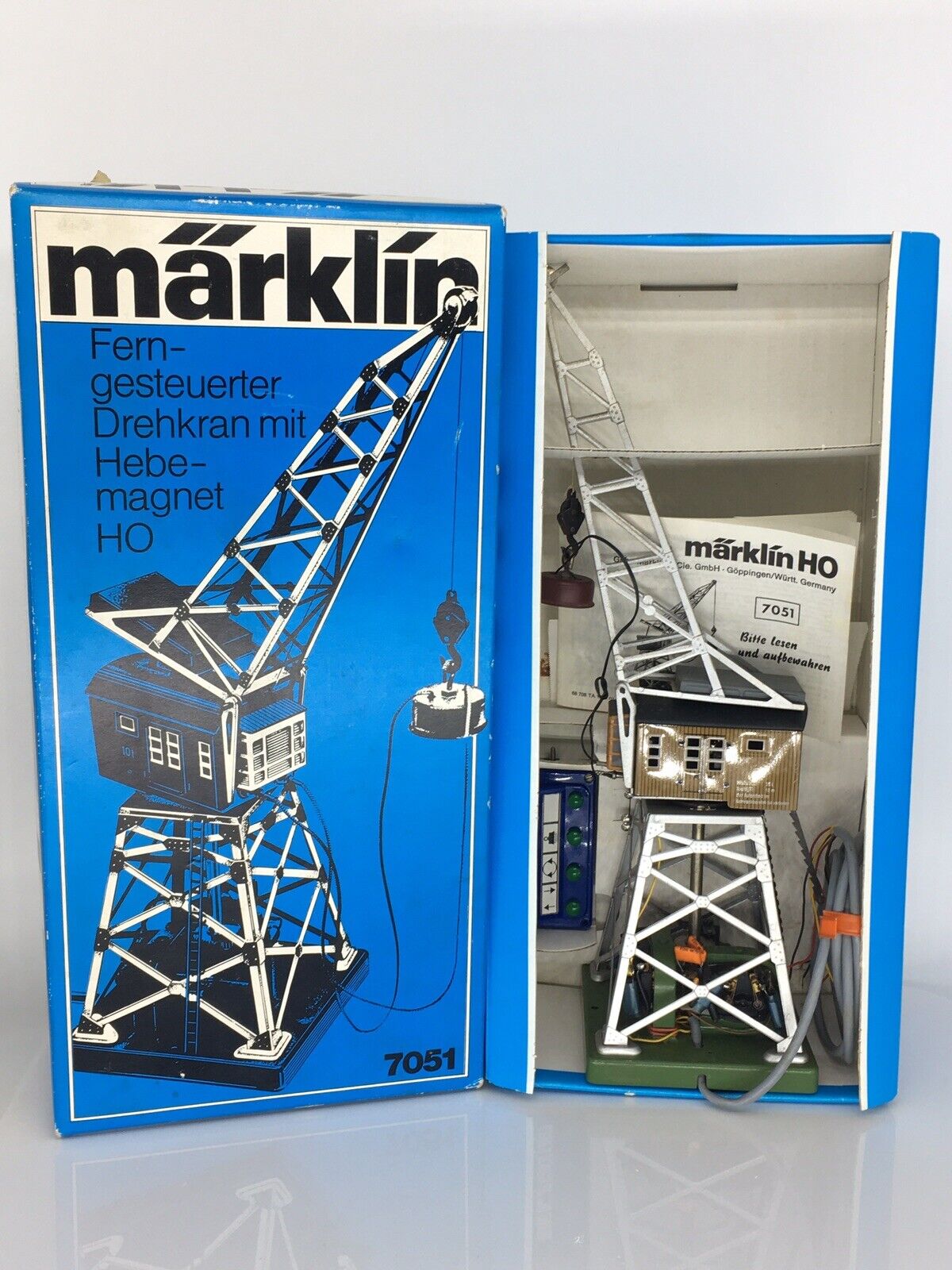 Märklin 7051 Ferngesteuerter Drehkran
